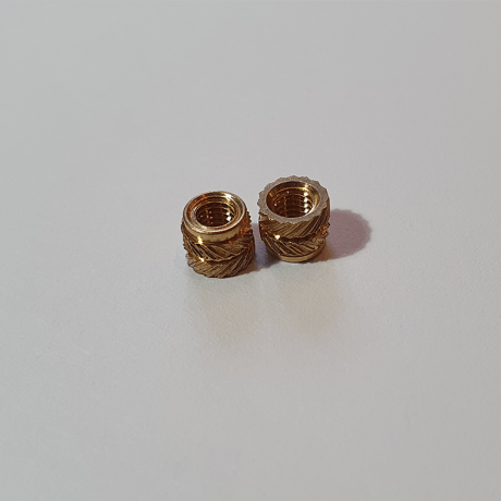 M3x5x4mm Brass Threaded Heat Set Inserts - LS Labs