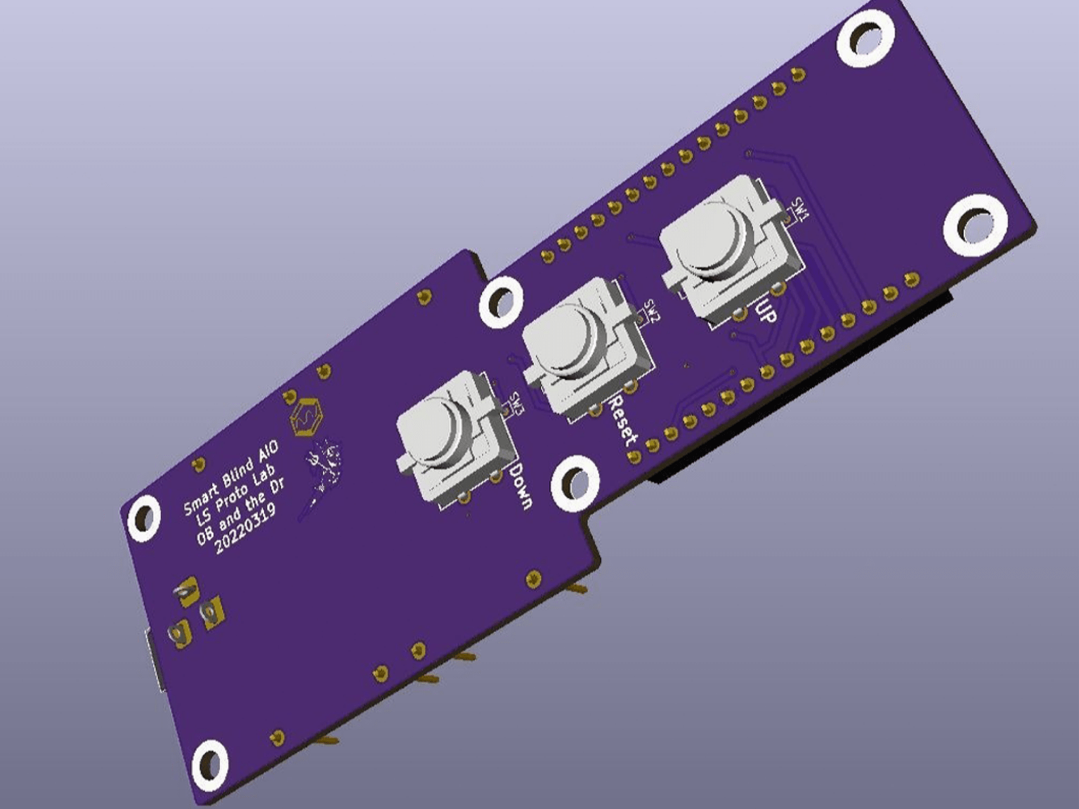 Smart Blind PCB - LS Labs