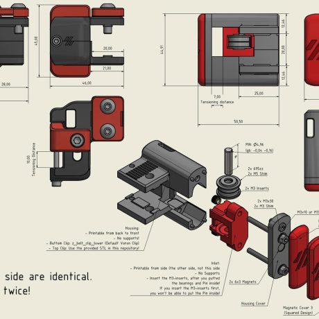 Ramalama Front Idlers Hardware Kit - LS Labs